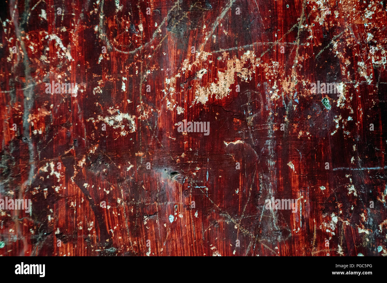 Old, abandoned, colorful and aged wall/metal texture/background Stock ...