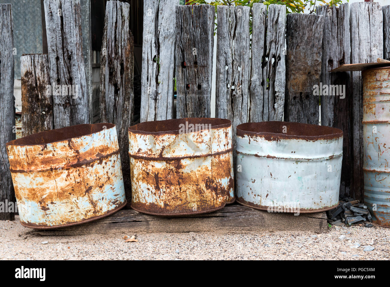 Iron barrel crude oil hi-res stock photography and images - Alamy