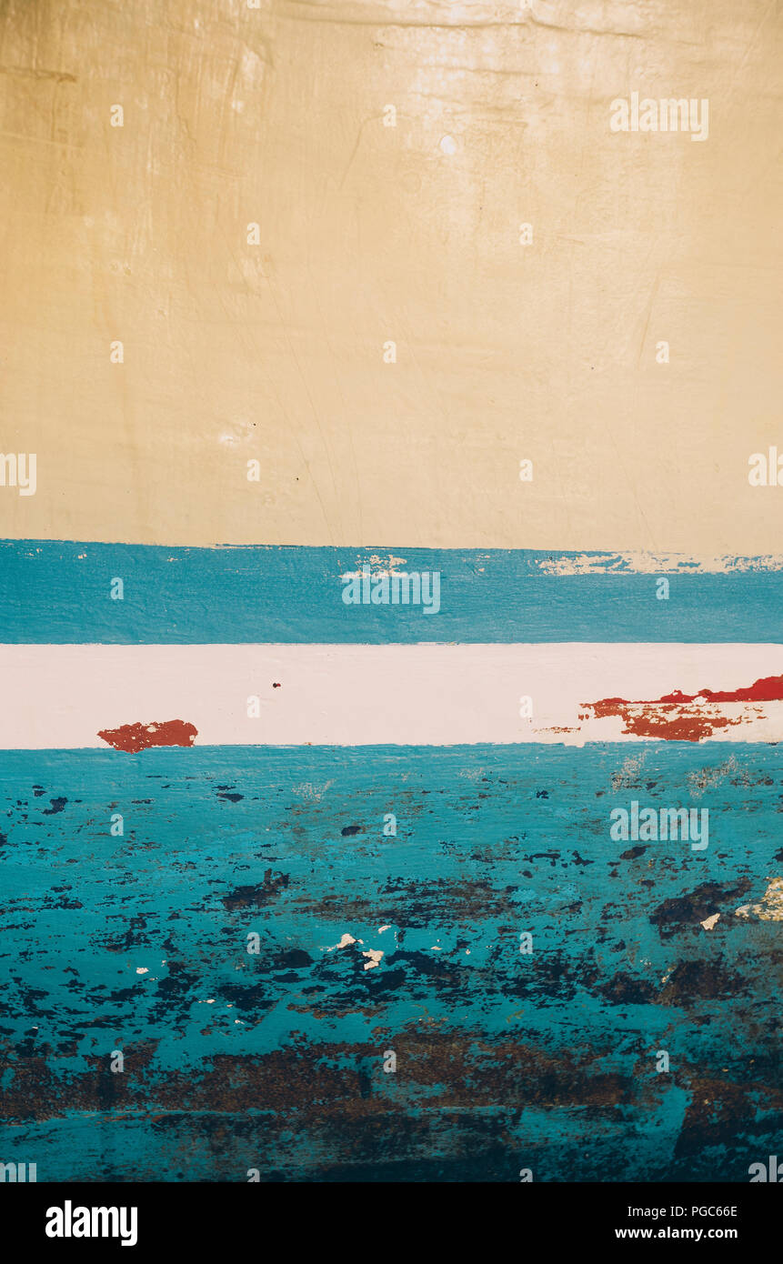 Old Wooden Boat Detail; Antique Paint Texture/background; Detail of a ...