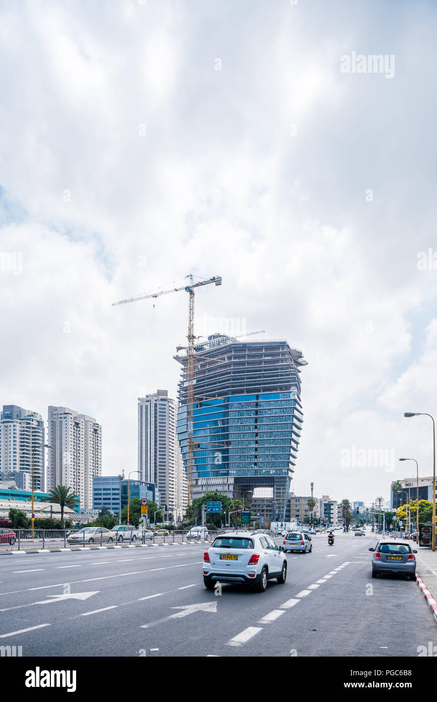 Israel, Tel Aviv - 14 July 2018: Ron Arad architects Toha office ...