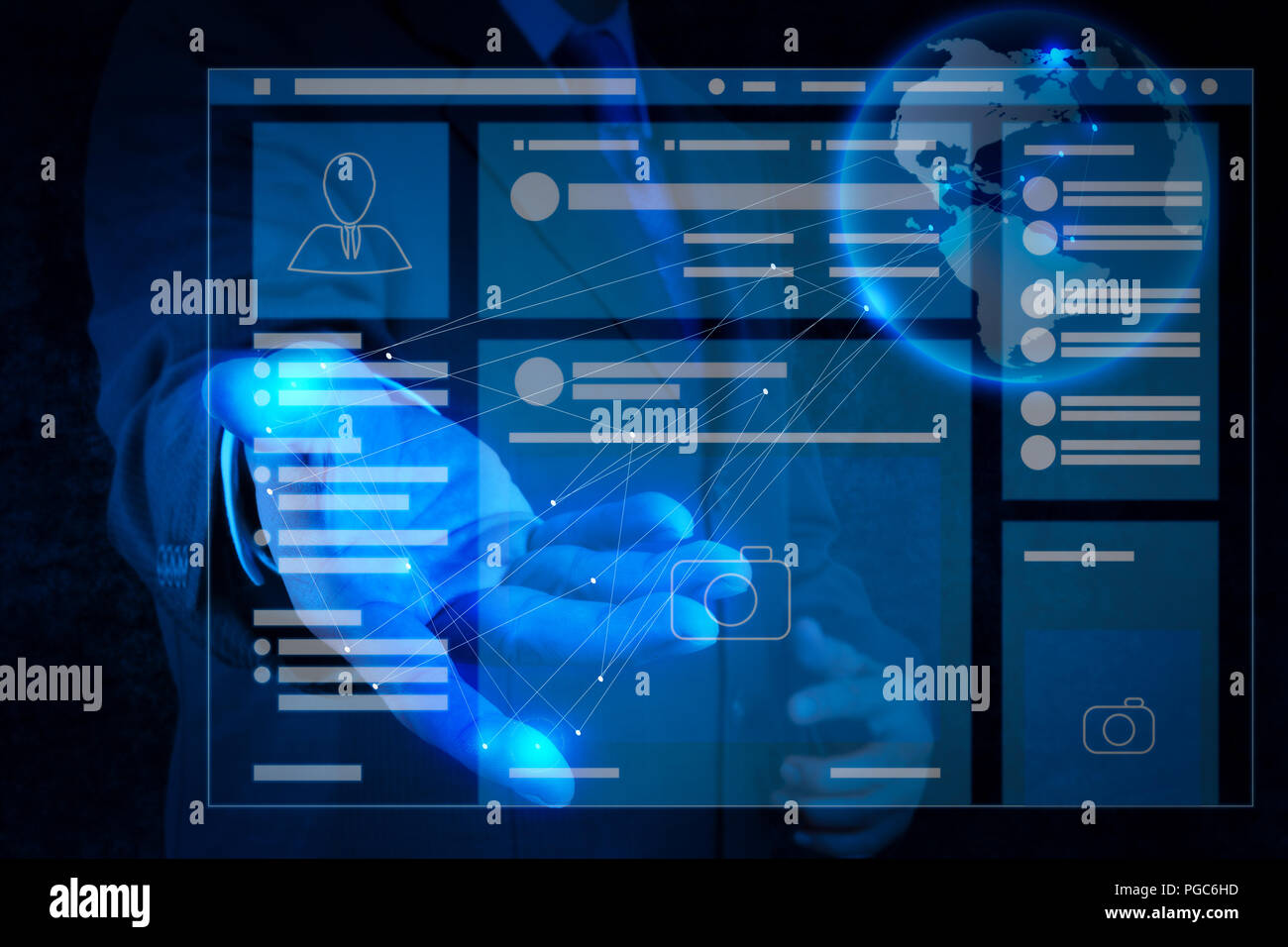 Network browser hi-res stock photography and images - Alamy