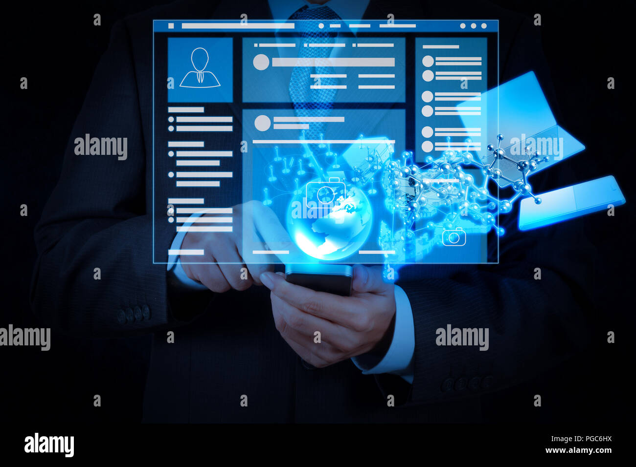 Computer page layout hi-res stock photography and images - Alamy