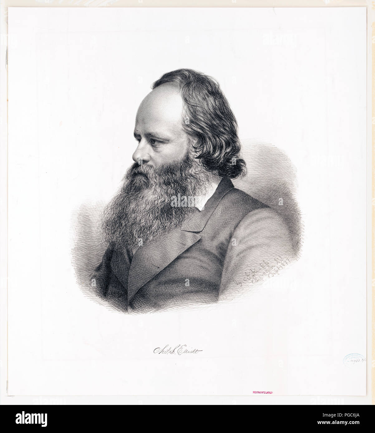 Charles L. Elliott 1877 Stock Photo - Alamy