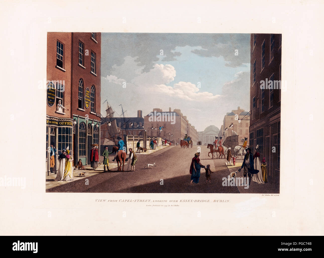 19th century capel street dublin hi-res stock photography and images ...