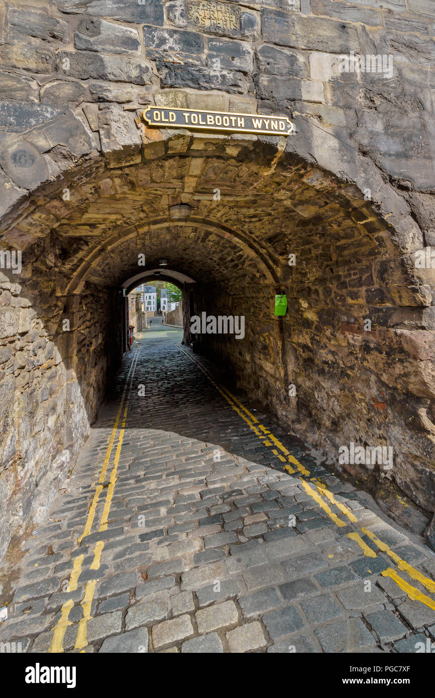 Old tolbooth edinburgh hi-res stock photography and images - Alamy