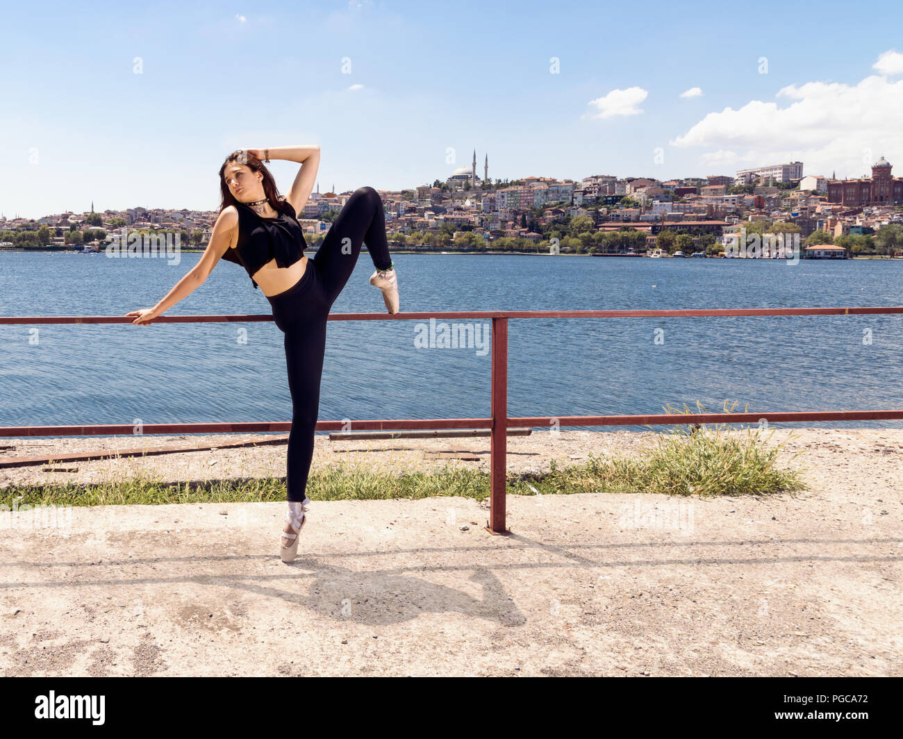 Ballet Dancer in Istanbul Stock Photo - Alamy