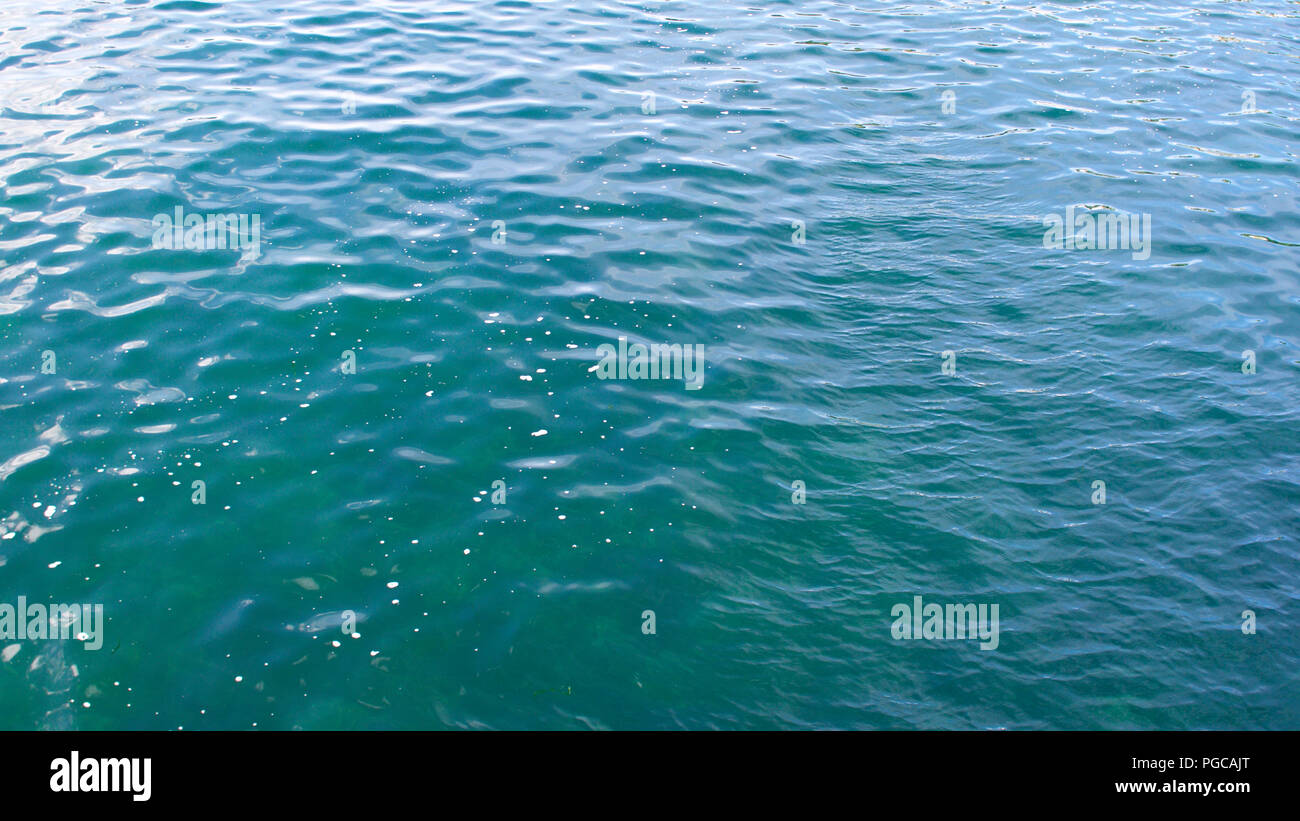 Water textures Cornish summer Stock Photo - Alamy