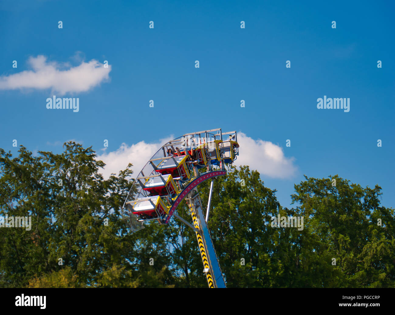 Fairground ride gravity hi-res stock photography and images - Alamy