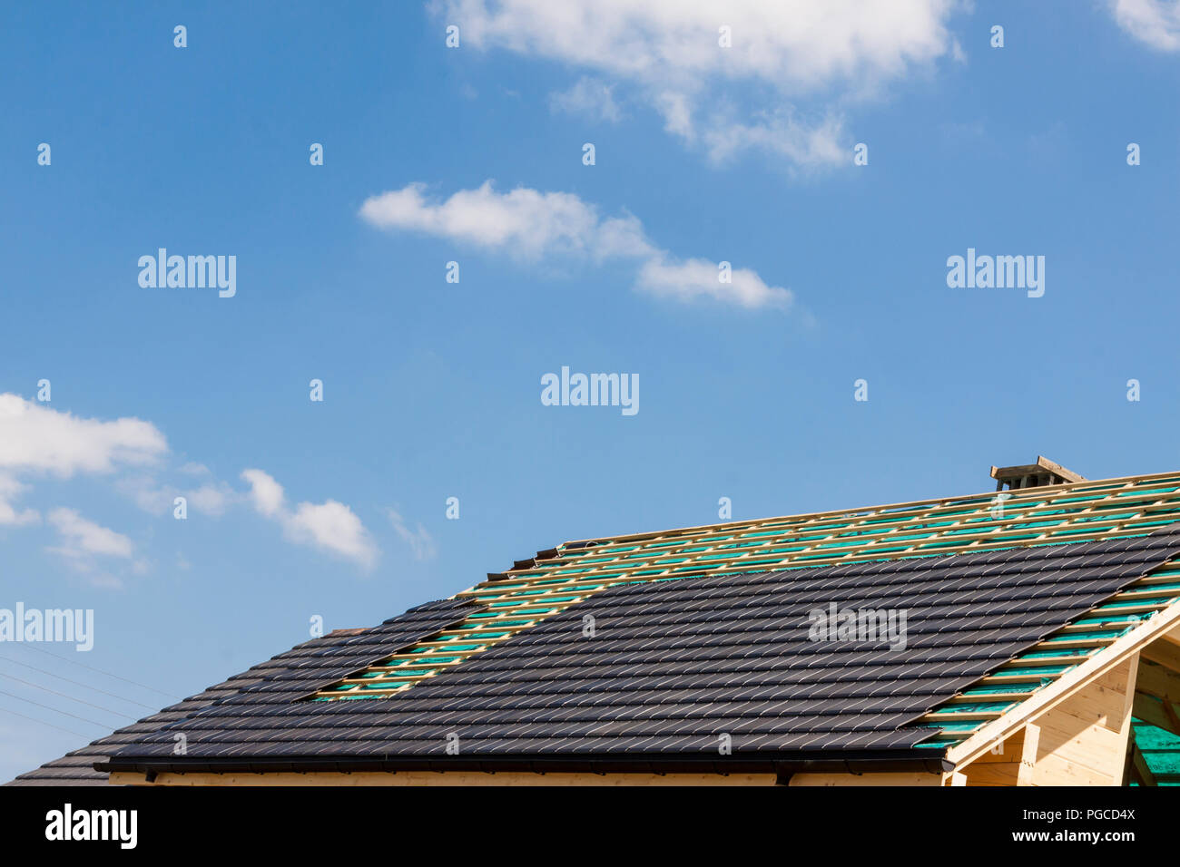 Unfinished roof hi-res stock photography and images - Alamy