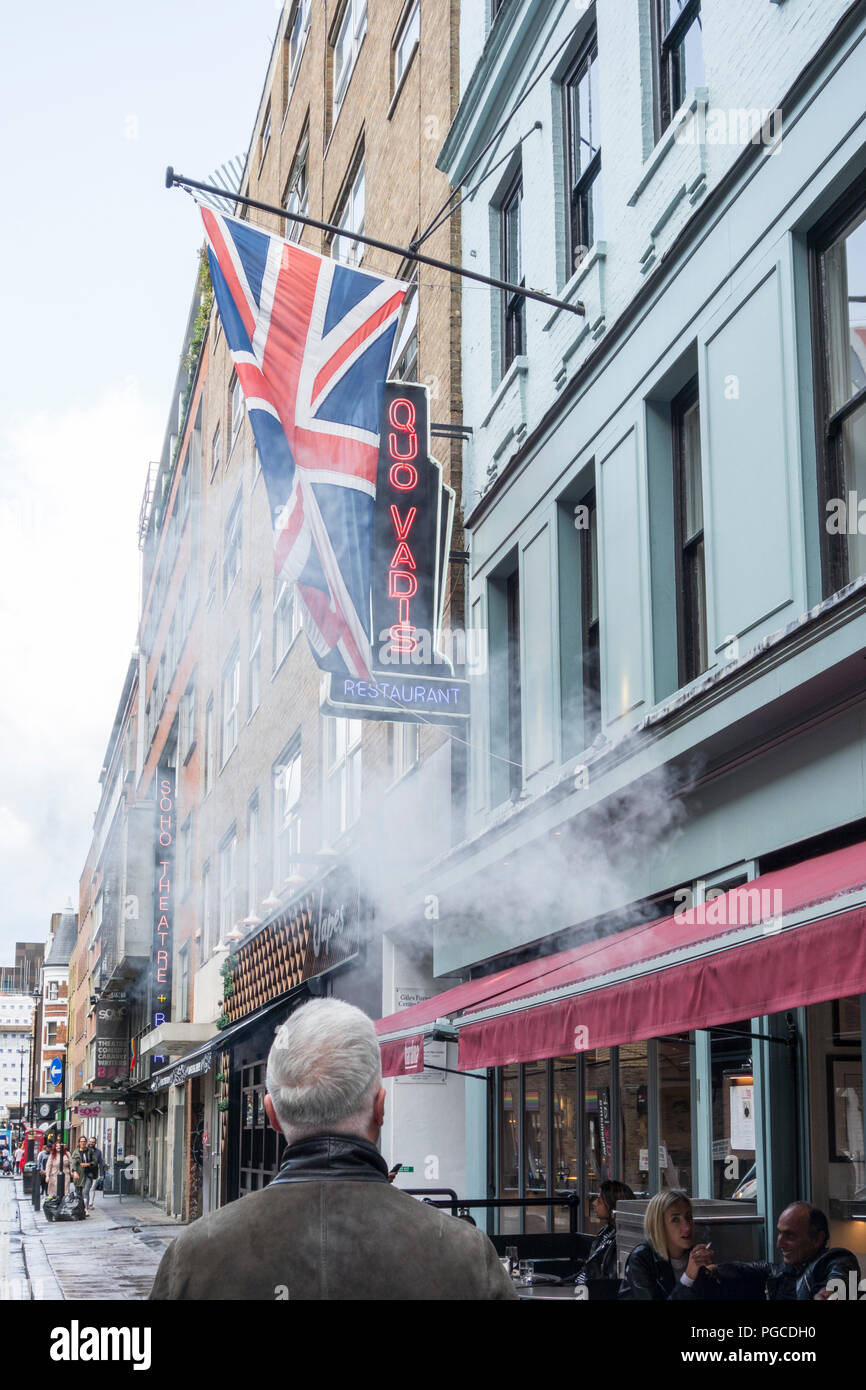Quo Vadis, Dean Street, Soho, London, W1D, UK Stock Photo - Alamy