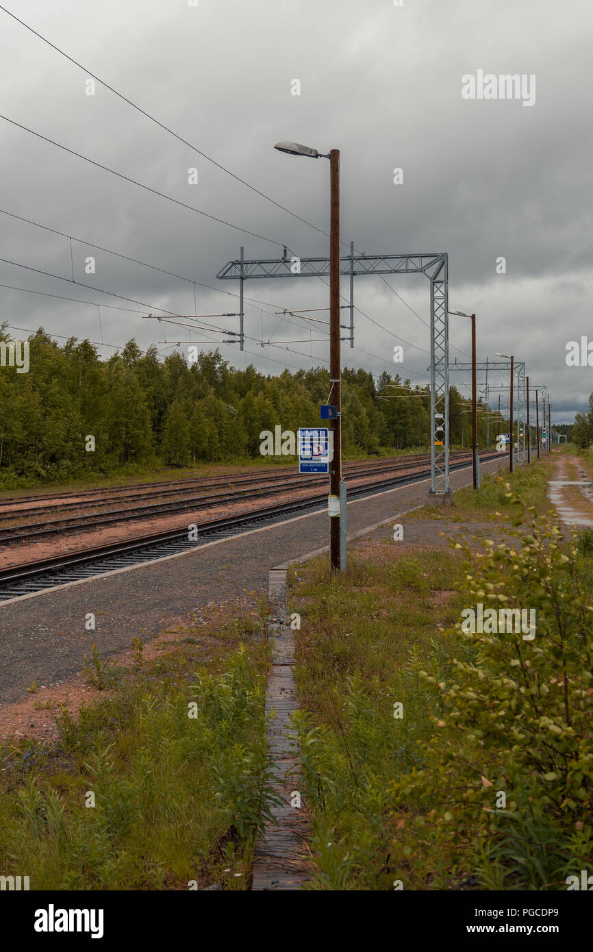 Small train station hi-res stock photography and images - Alamy