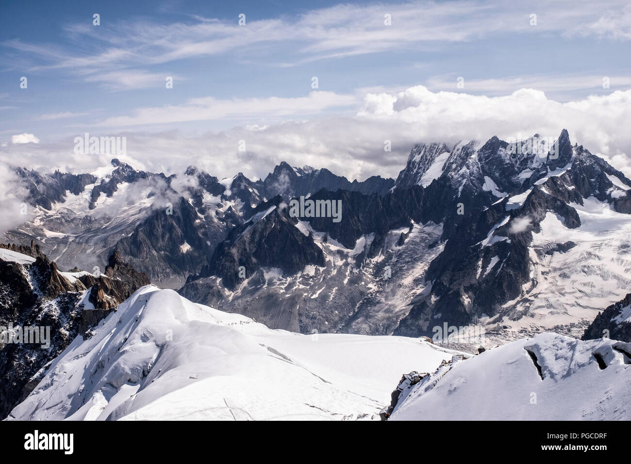 Chamonix, France. 24 August 2018. Fine art, landscape images of Mt ...