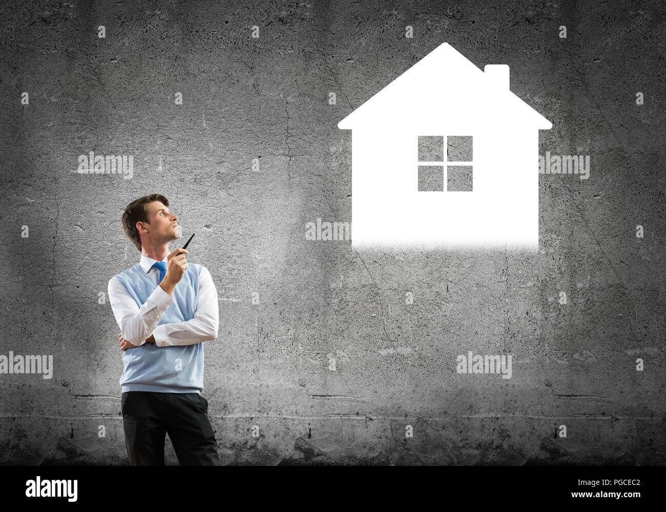 Elegant banker wearing red hi-res stock photography and images - Alamy