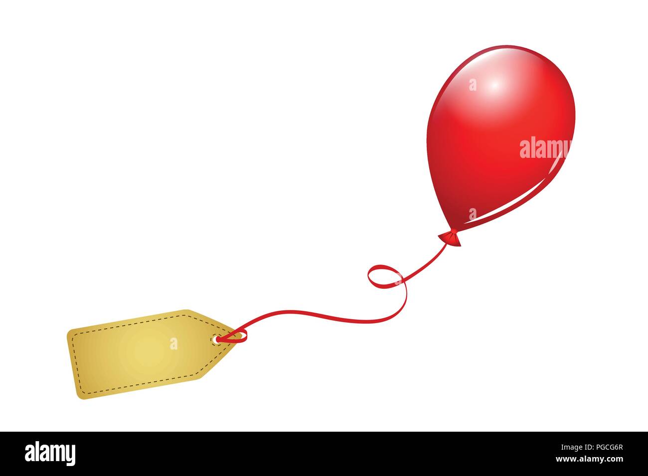 Red Balloon Emoji