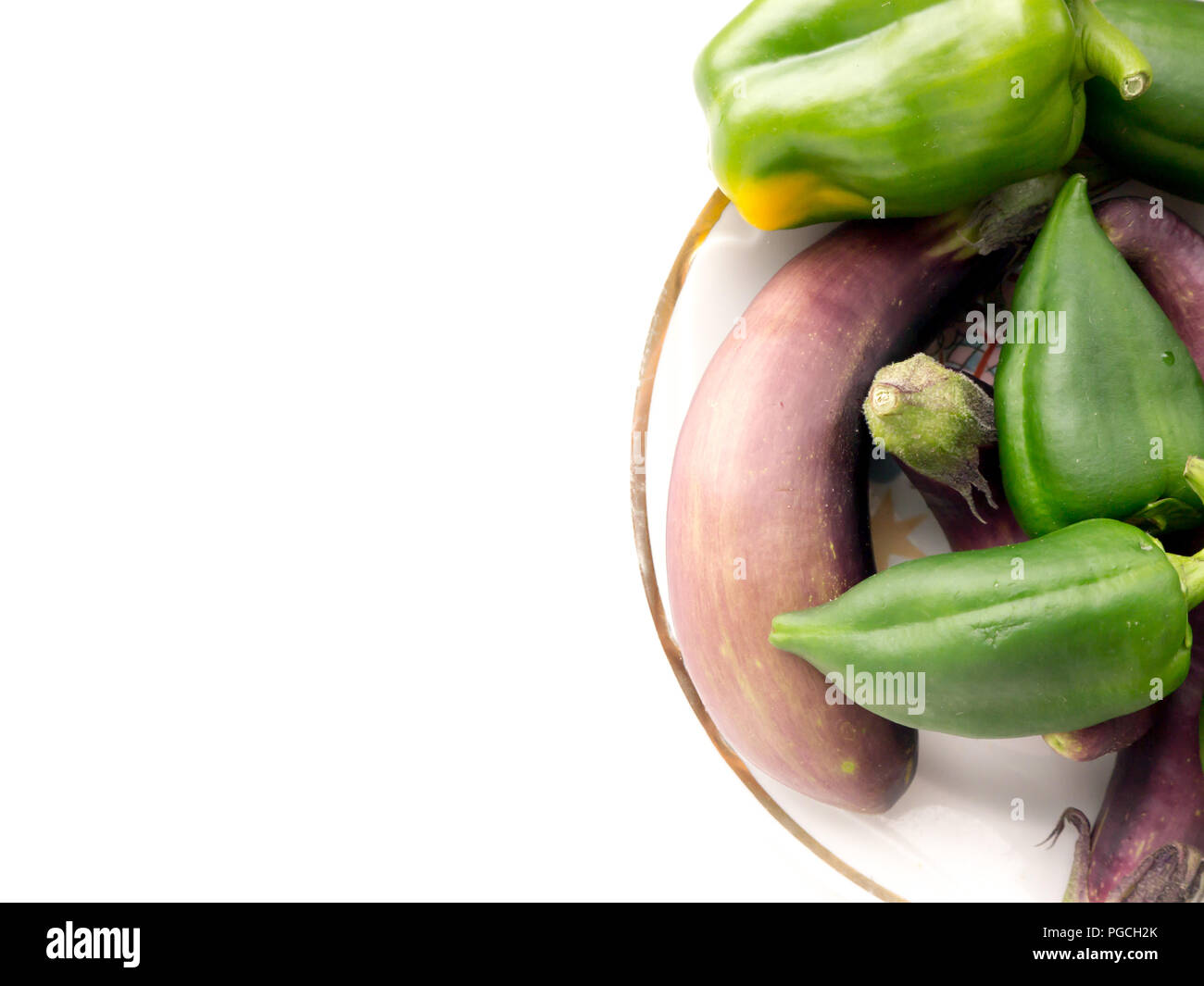 The nature vegetable Pepper objects Stock Photo - Alamy