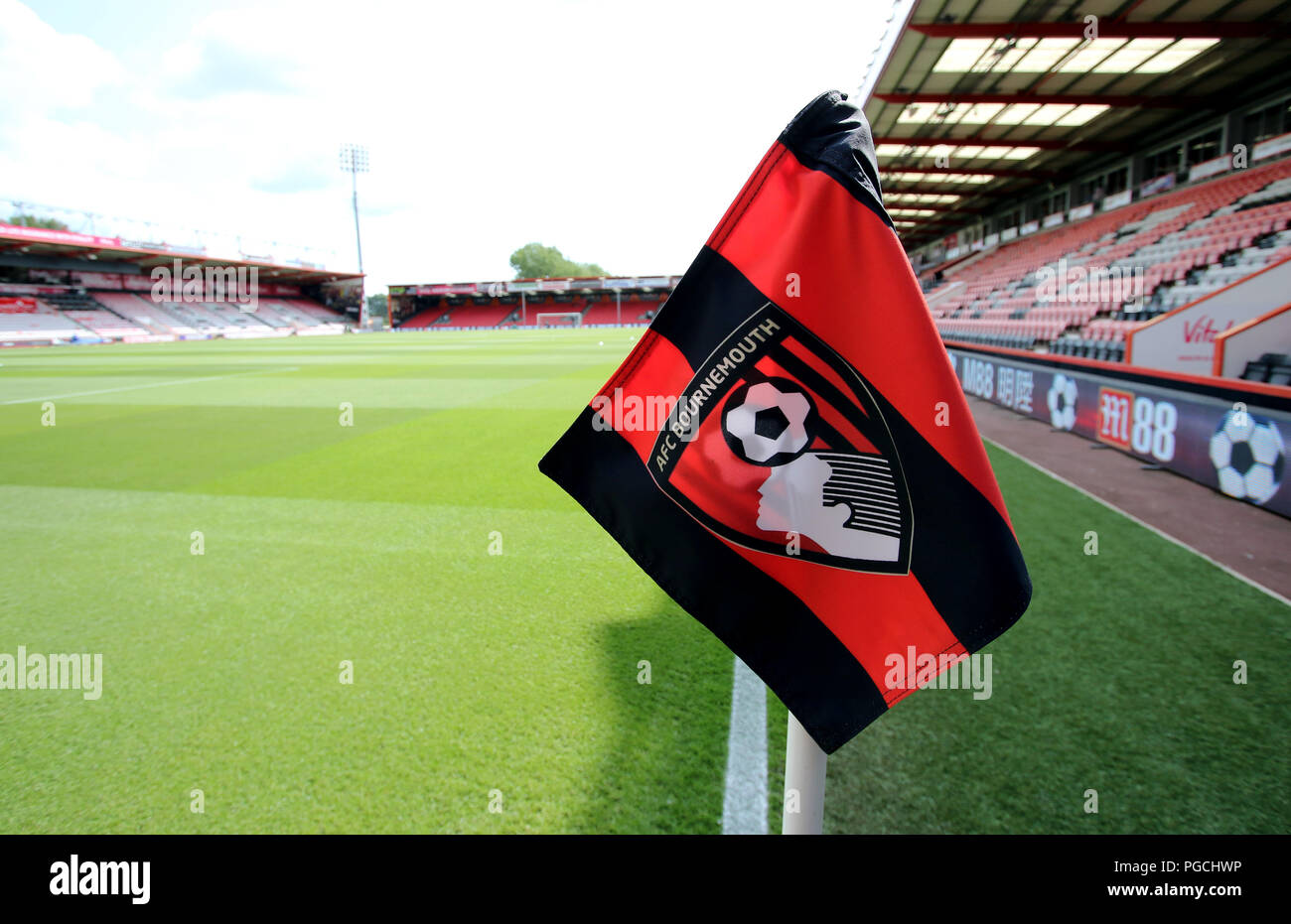 Bournemouth football club logo hi-res stock photography and images - Alamy