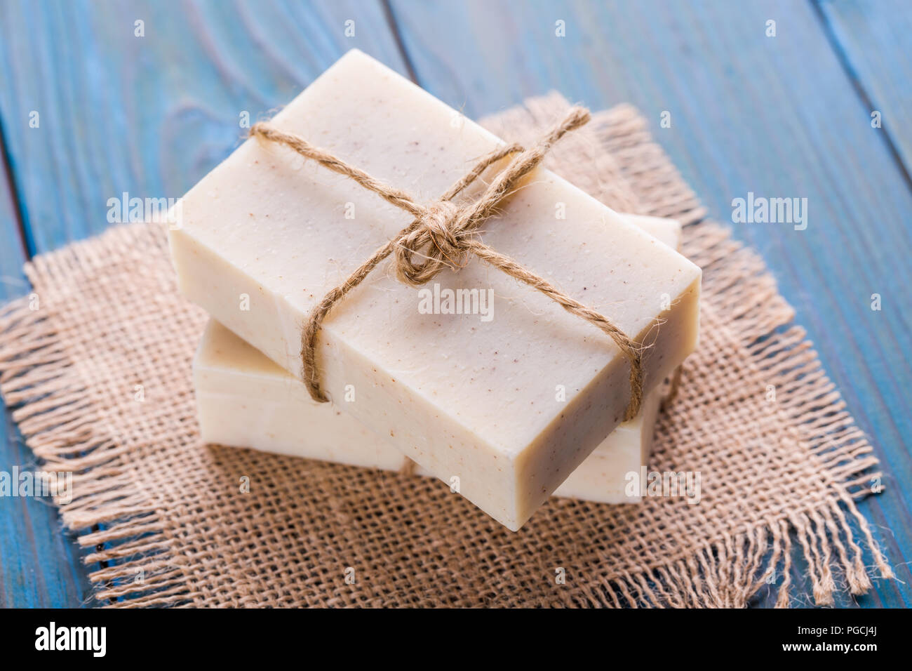 Soap bars on handmade hi-res stock photography and images - Alamy
