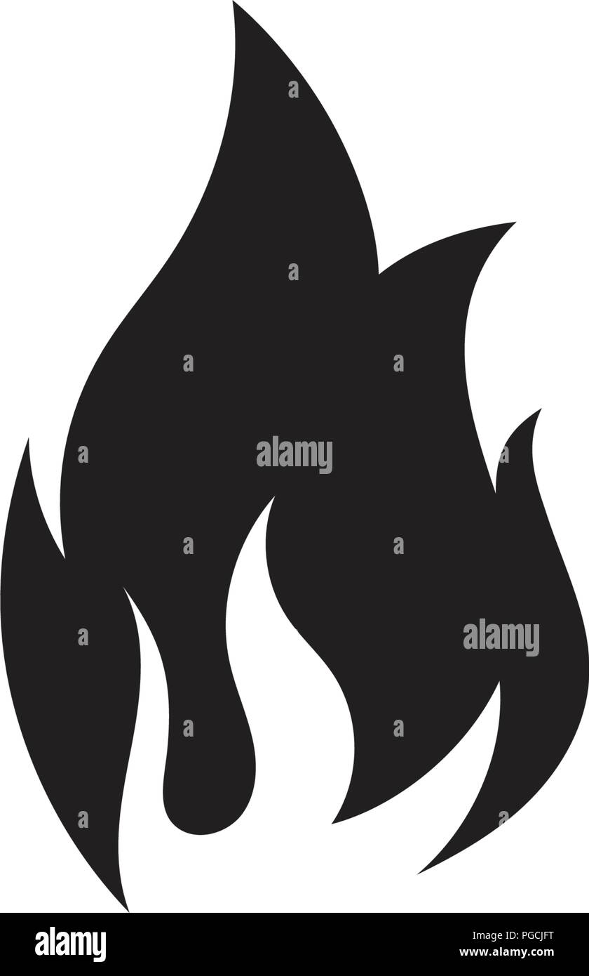 Fire flame vector illustration design template Stock Vector Image & Art ...