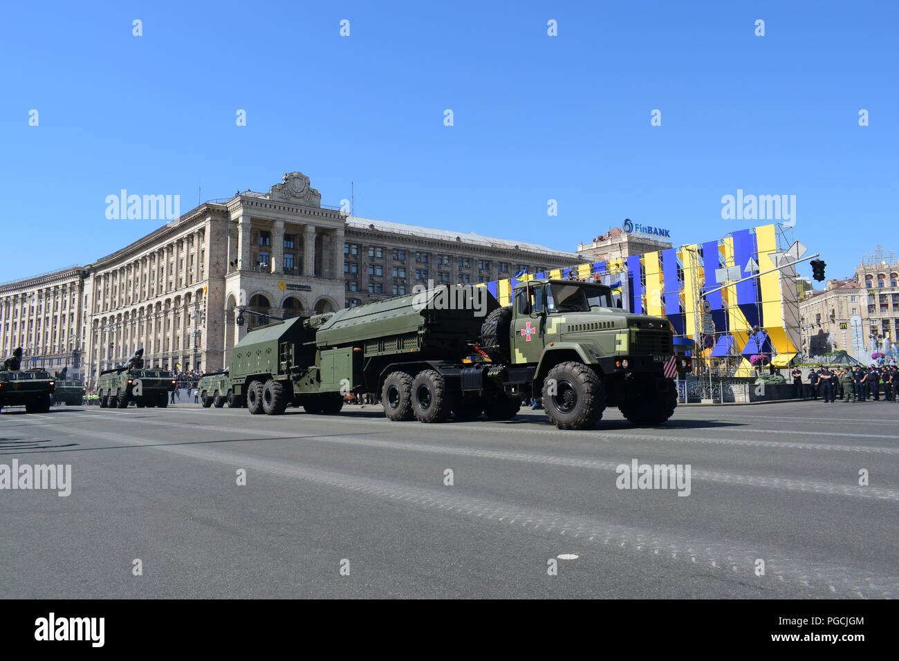 Military truck parade hi-res stock photography and images - Alamy