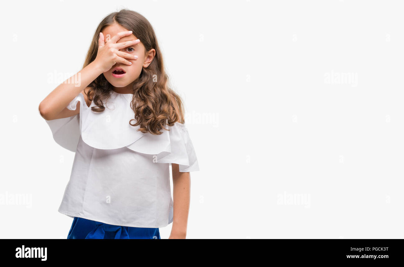 Embarrassed Child Face