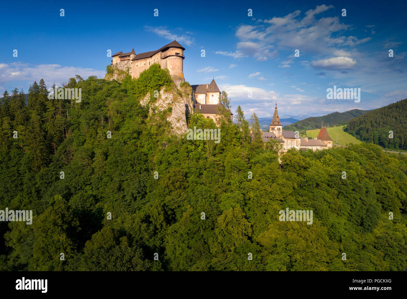 Orava castle ruins hi-res stock photography and images - Alamy