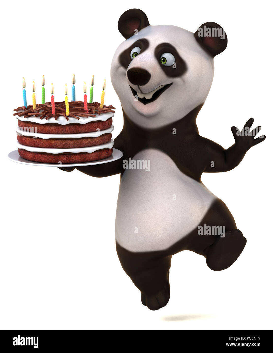 Panda cake Cut Out Stock Images & Pictures - Alamy