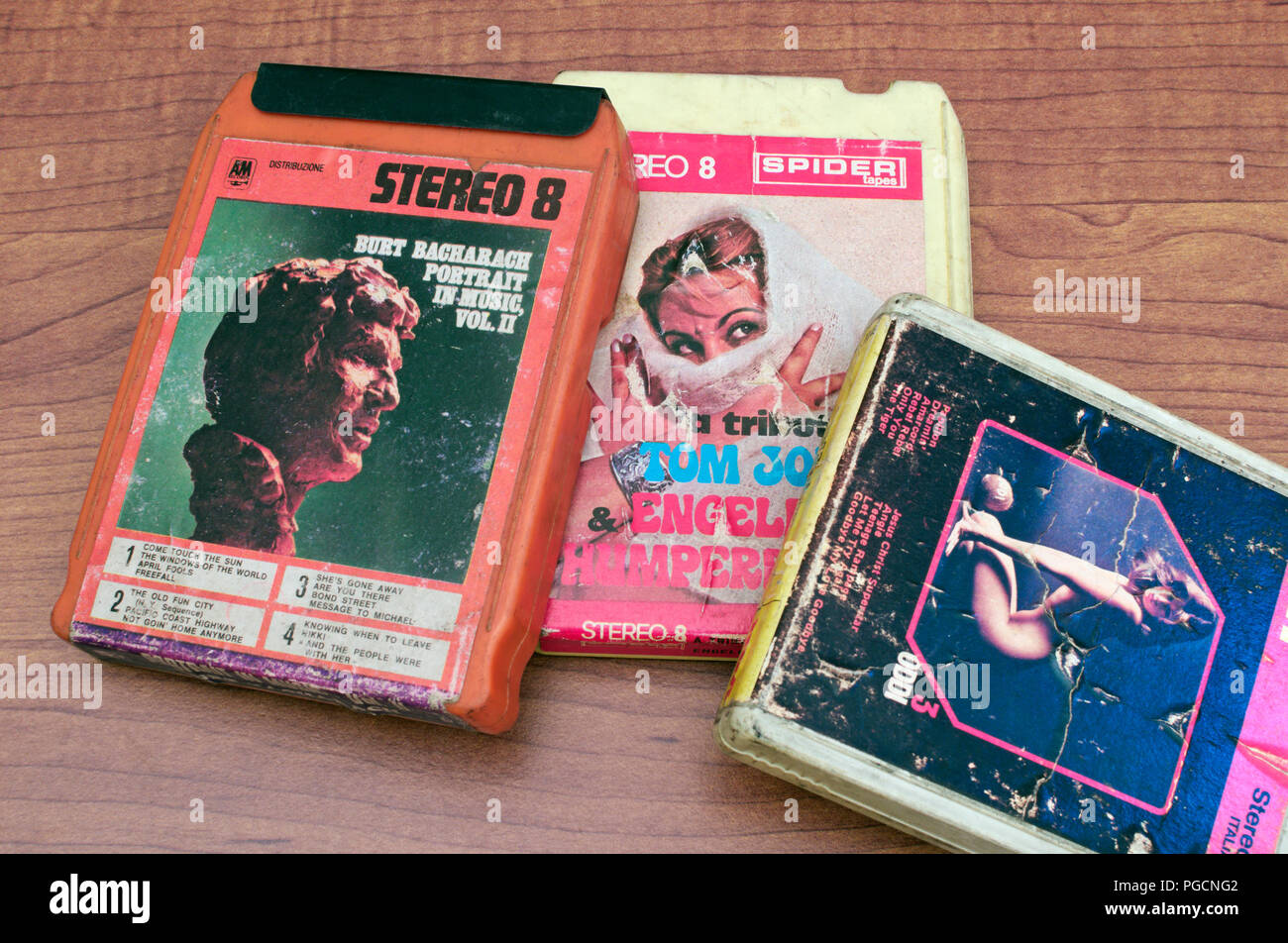 8 track tape hi-res stock photography and images - Alamy