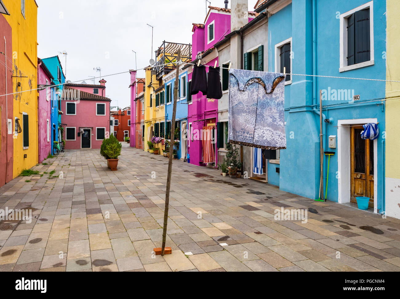 Beautiful colors burano hi-res stock photography and images - Alamy