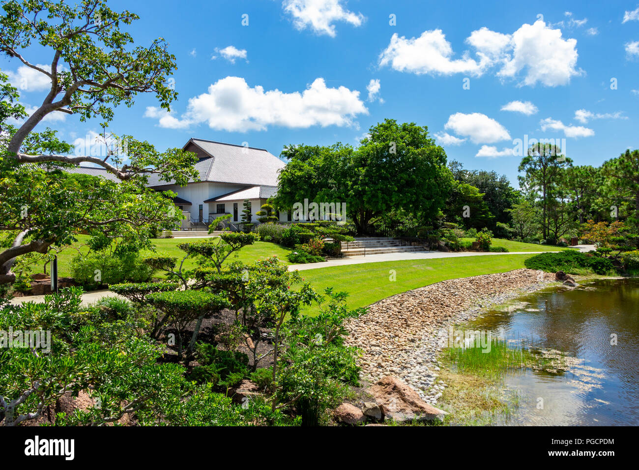 Florida morikami museum hi-res stock photography and images - Alamy