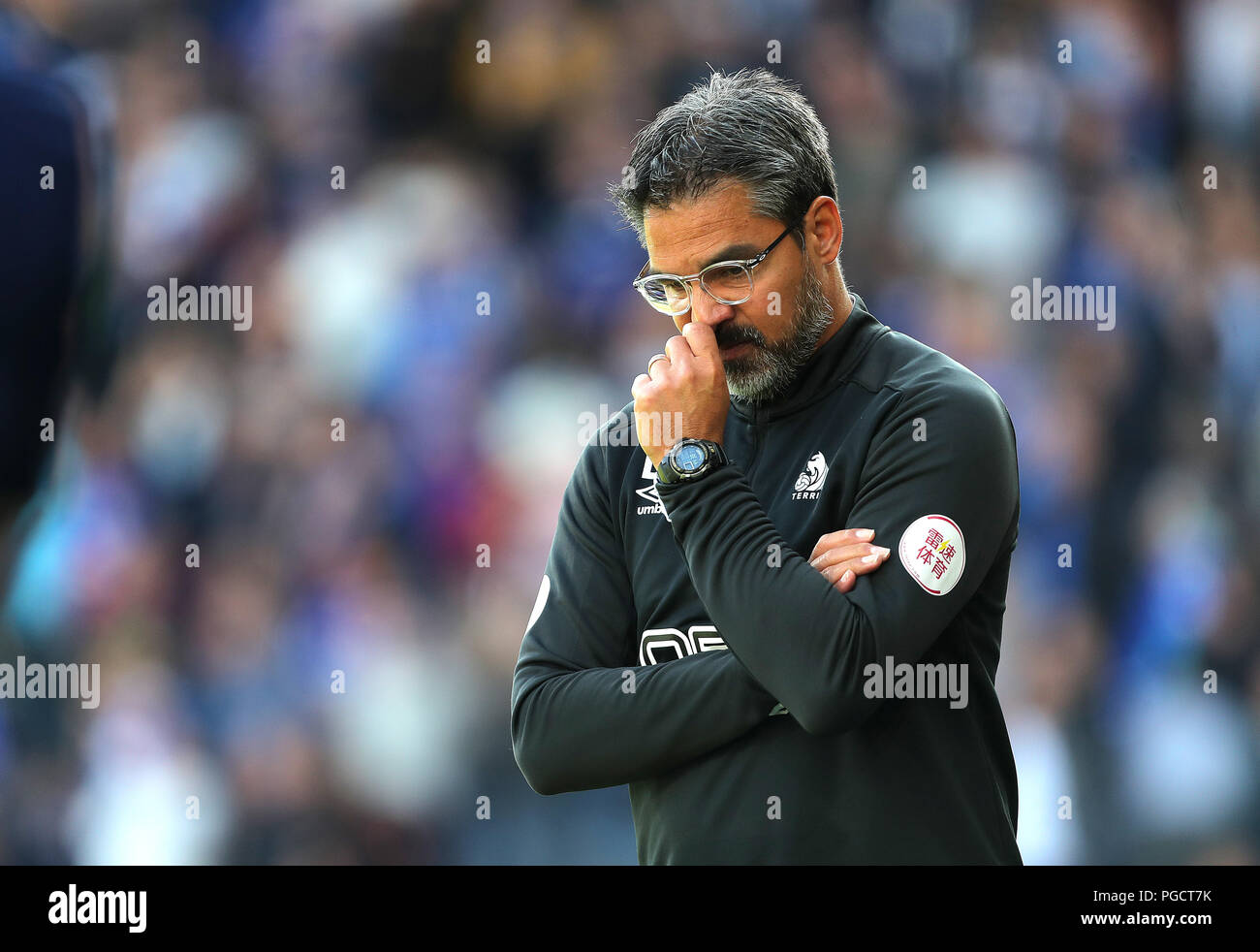Huddersfield Town manager David Wagner during the Premier League match ...
