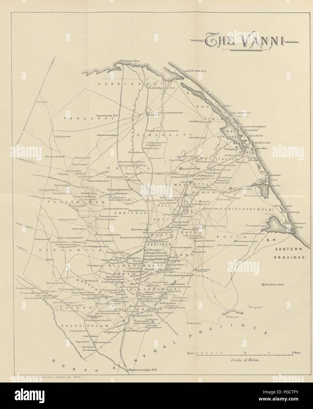 Image from page 16 of 'Manual of the Vaṇṇi Districts, Vavun̤iya and ...