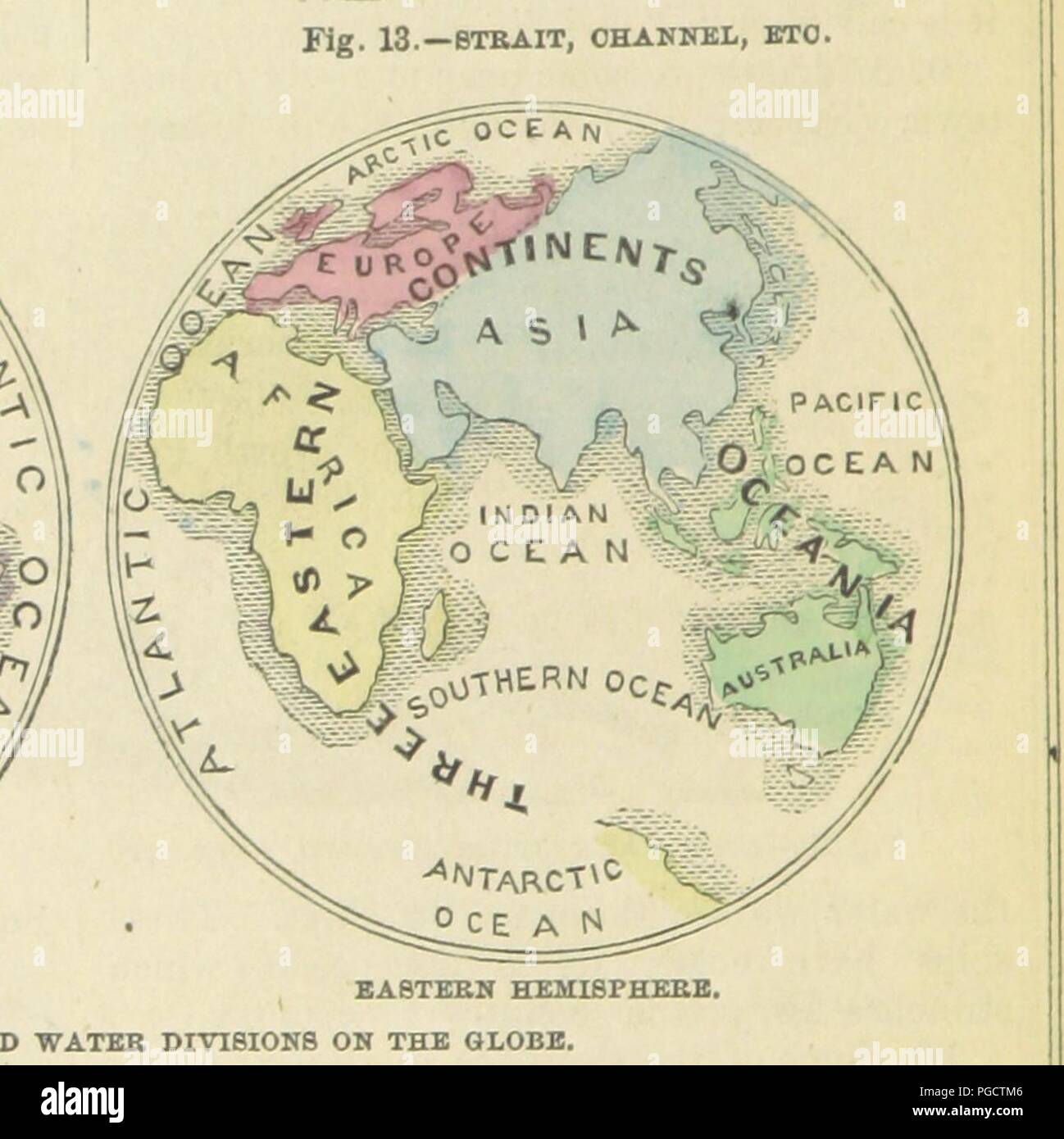 Image from page 18 of 'Easy Lessons in General Geography, with maps and ...