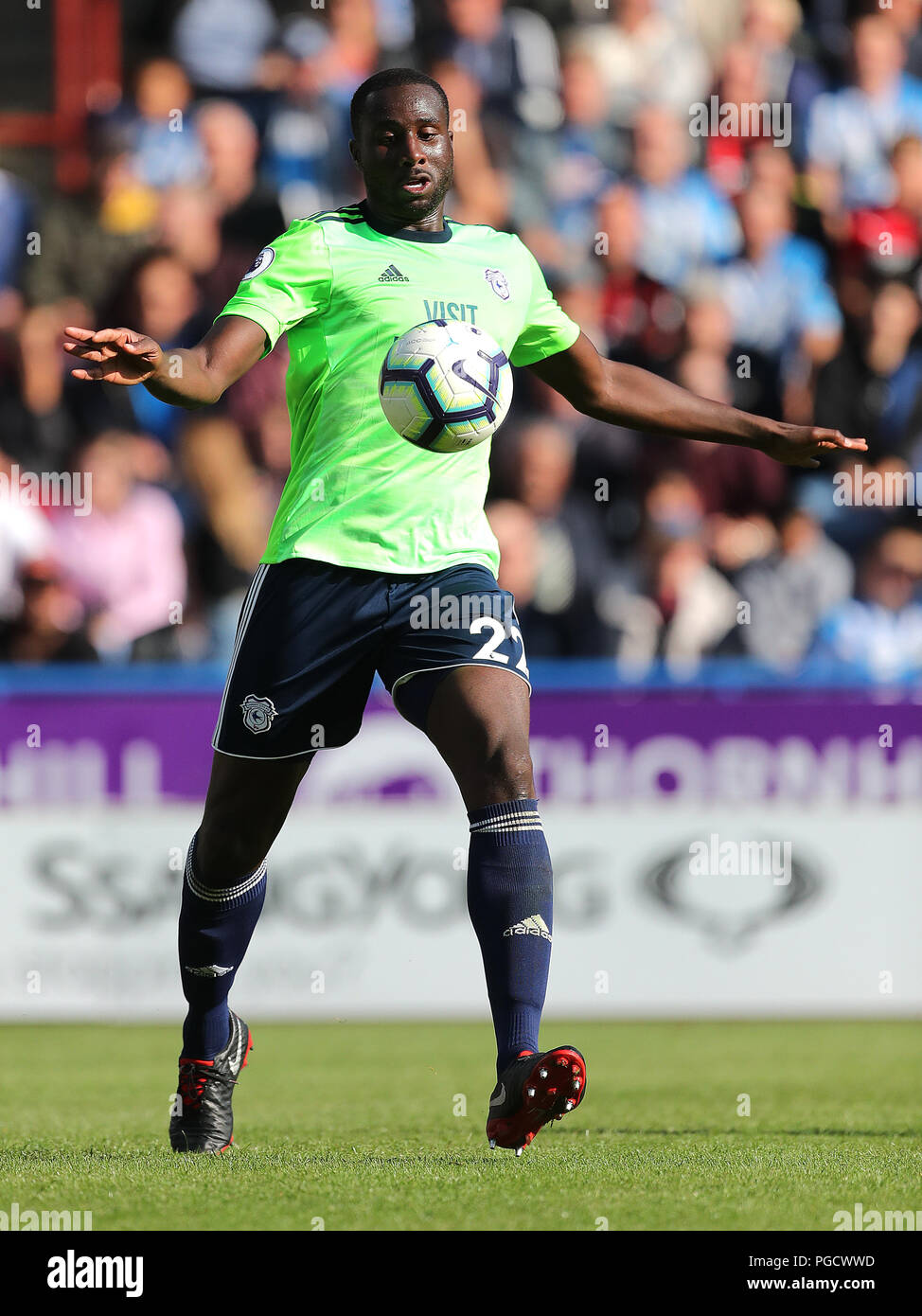 Cardiff City's Sol Bamba during the Premier League match at the John ...