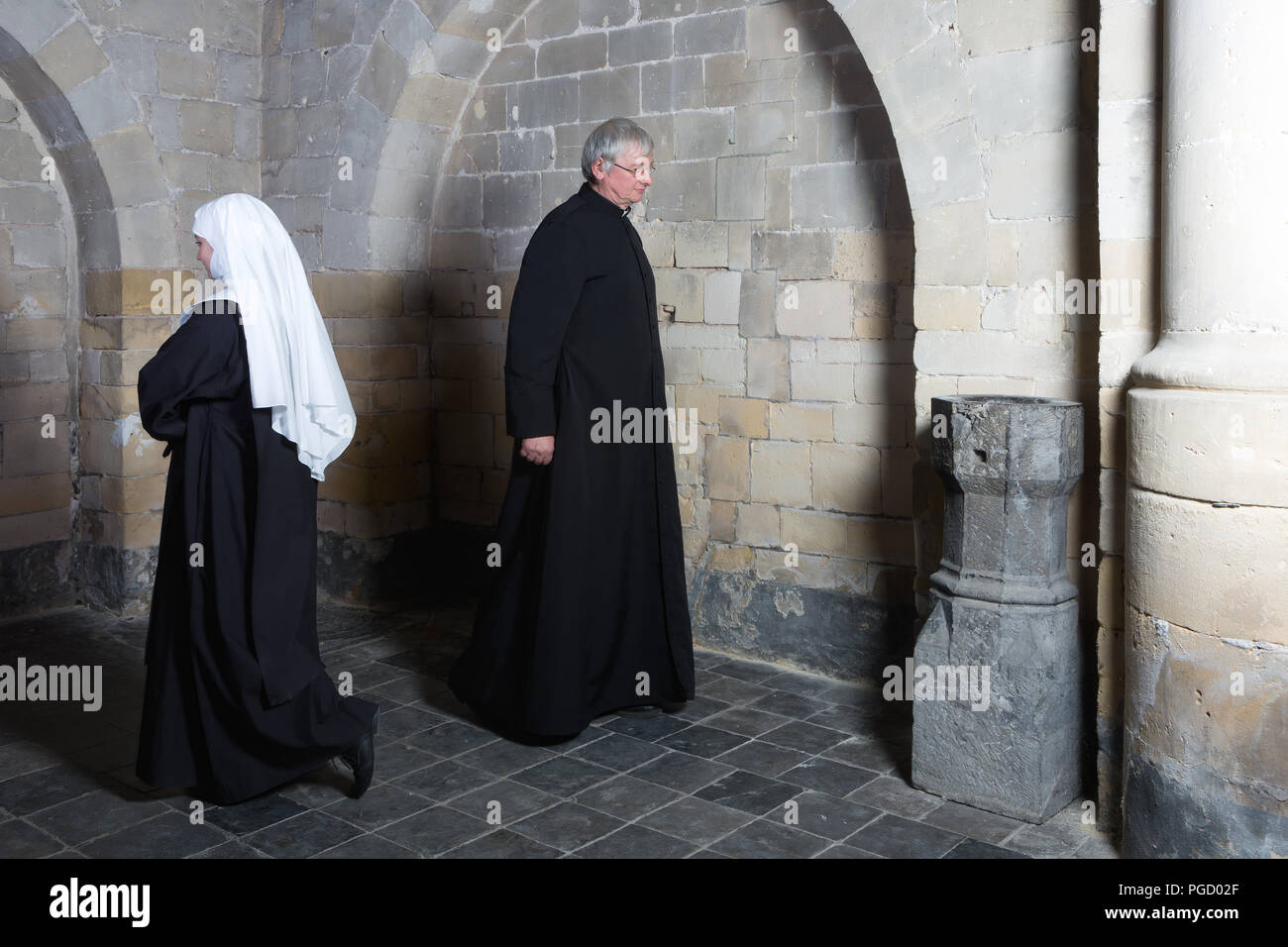 Nun's Priest High Resolution Stock Photography and Images - Alamy