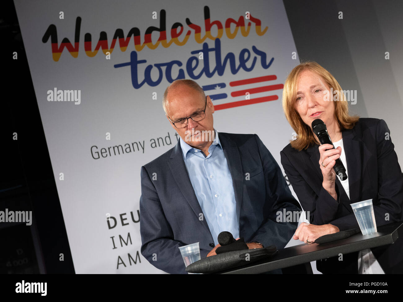 Berlin, Germany. 25th Aug, 2018. Emily Haber, German Ambassador to the ...