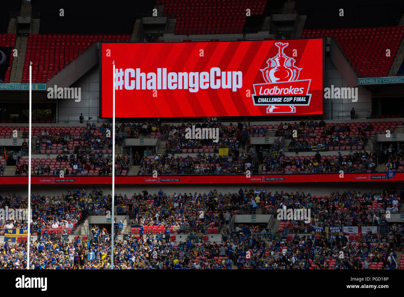 Wembley Stadium, London, UK. Saturday 25 August 2018 – The 117th ...