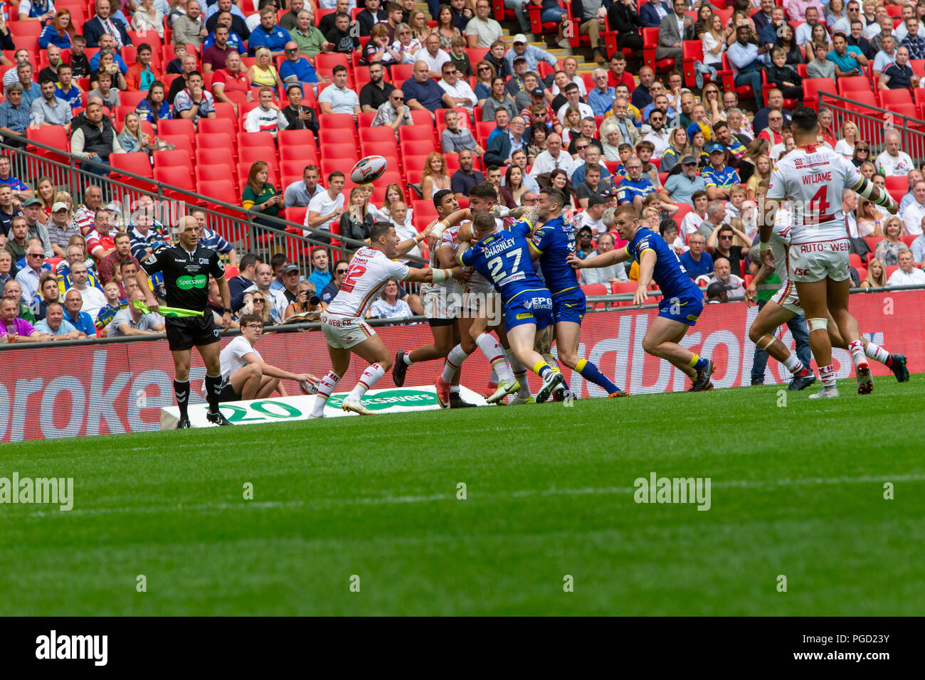 Wembley Stadium, London, UK. Saturday 25 August 2018 – The 117th ...