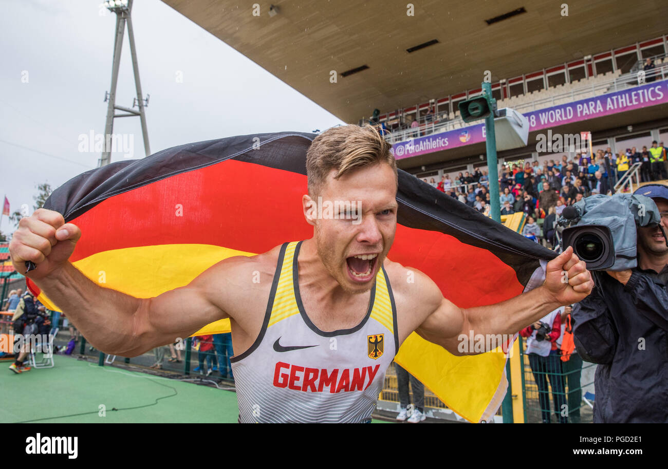25 August 2018, Germany Berlin: Disabled Sports, European Championships ...