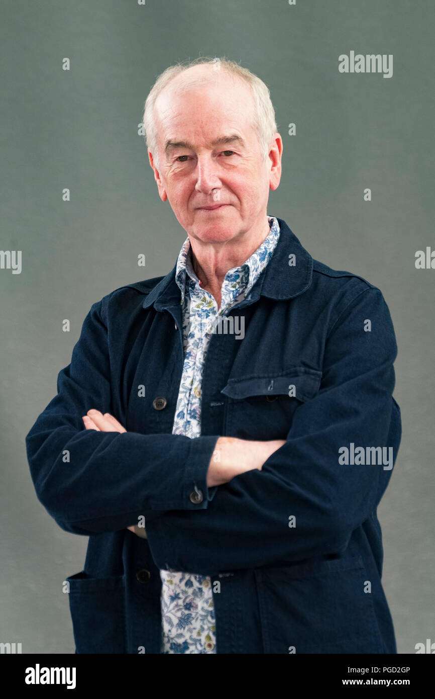Edinburgh, Scotland, UK. 25 August, 2018. Pictured; David Almond the ...