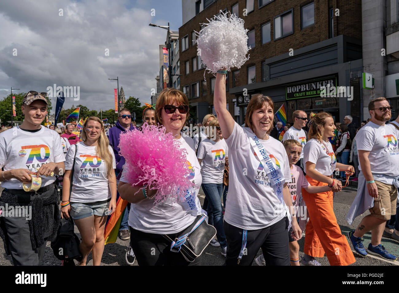 Celebration gay liberation parade hi-res stock photography and images ...