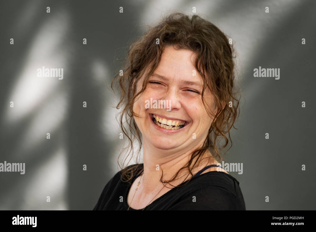 Edinburgh, Scotland, UK. 25 August, 2018. Pictured; Author Roxanne ...