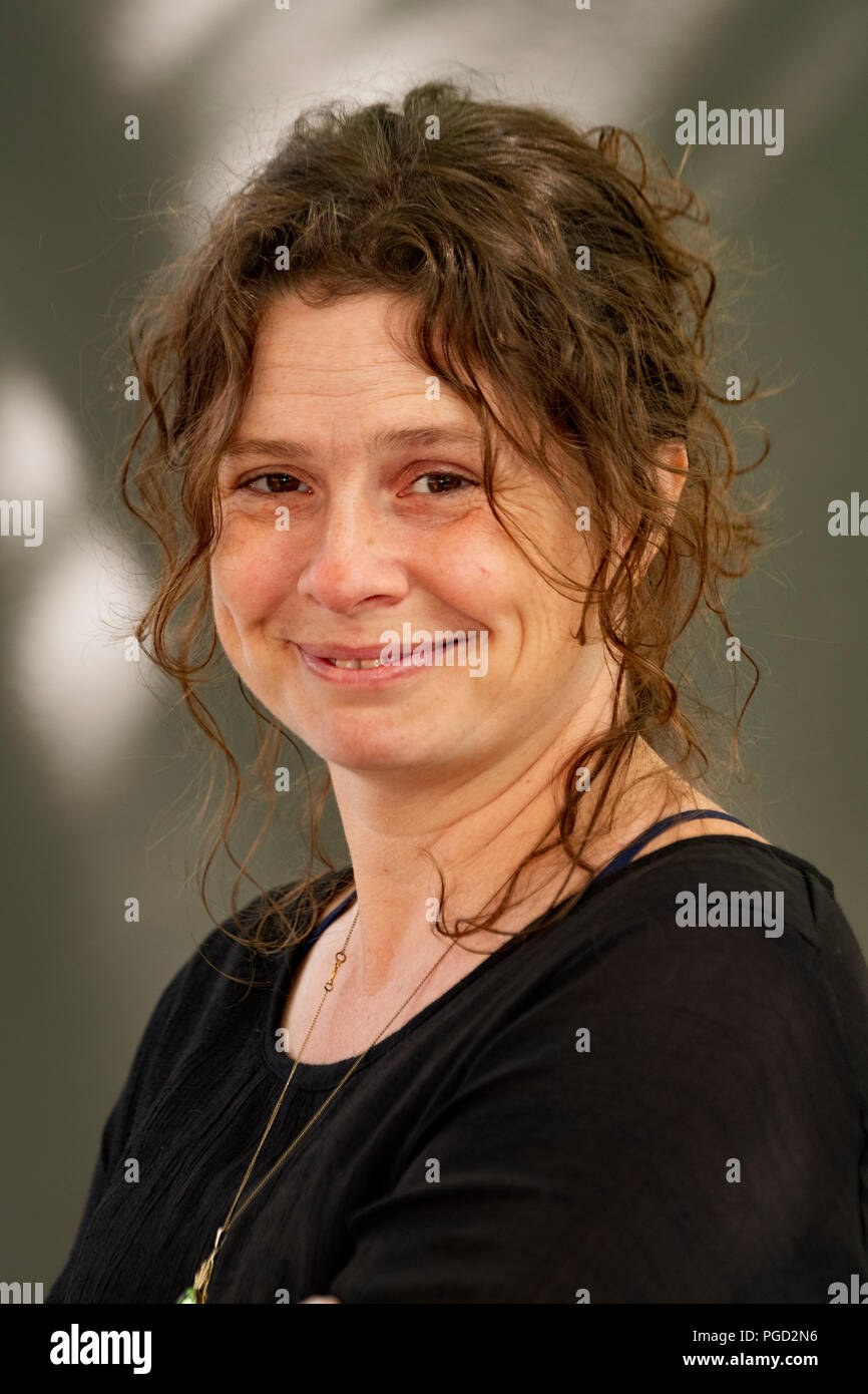 Edinburgh, Scotland, UK. 25 August, 2018. Pictured; Author Roxanne ...