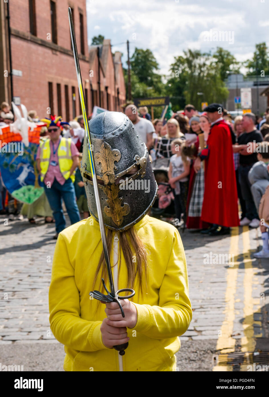 Haddington, Scotland, UK. 25th August 2018. Haddington 700 Celebrations ...