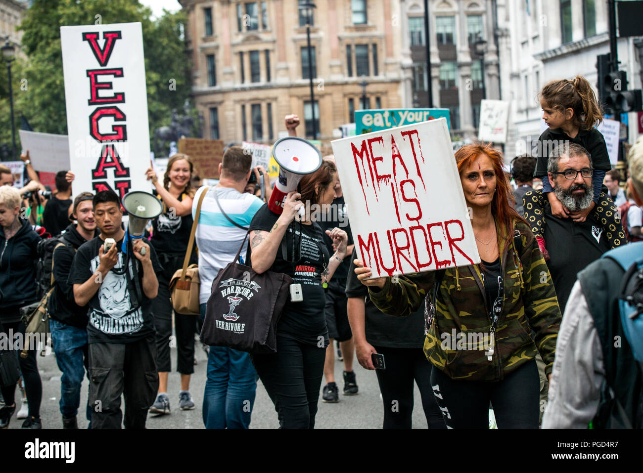 Meat is murder hi-res stock photography and images - Alamy