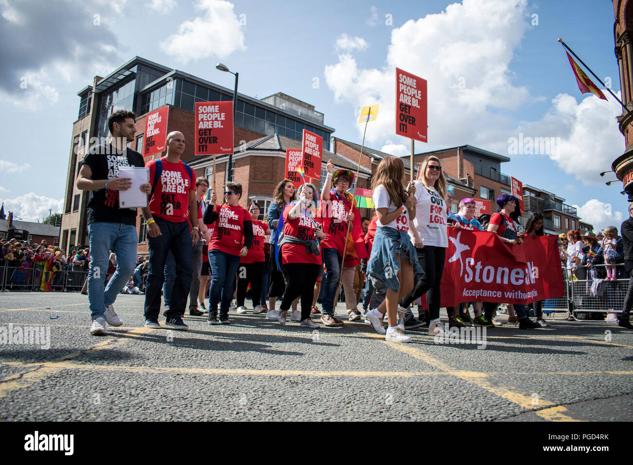 Manchester pride 2018 hi-res stock photography and images - Alamy