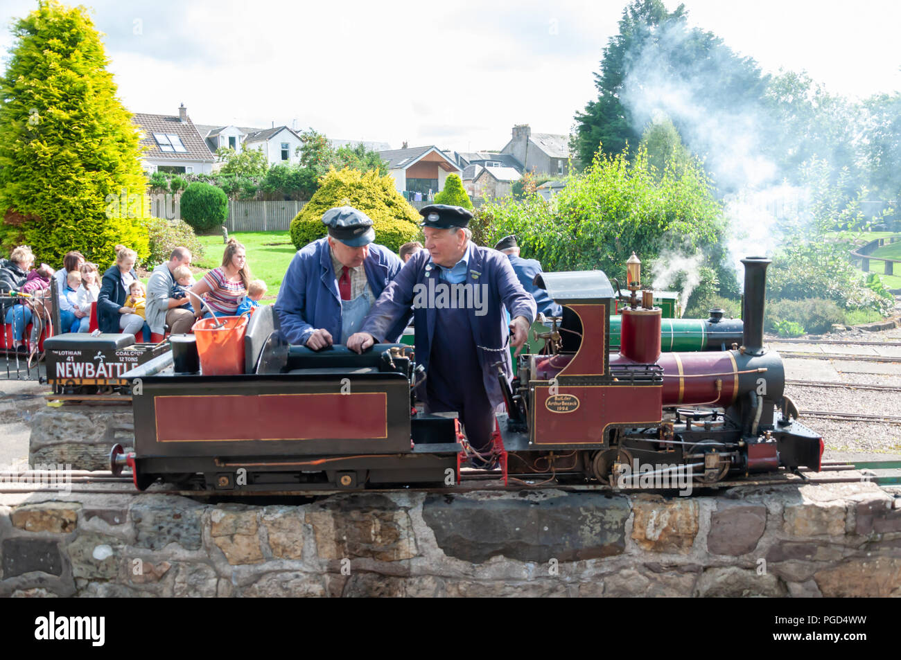 Strathaven, Scotland, UK. 25th August, 2018. Strathaven Miniature ...