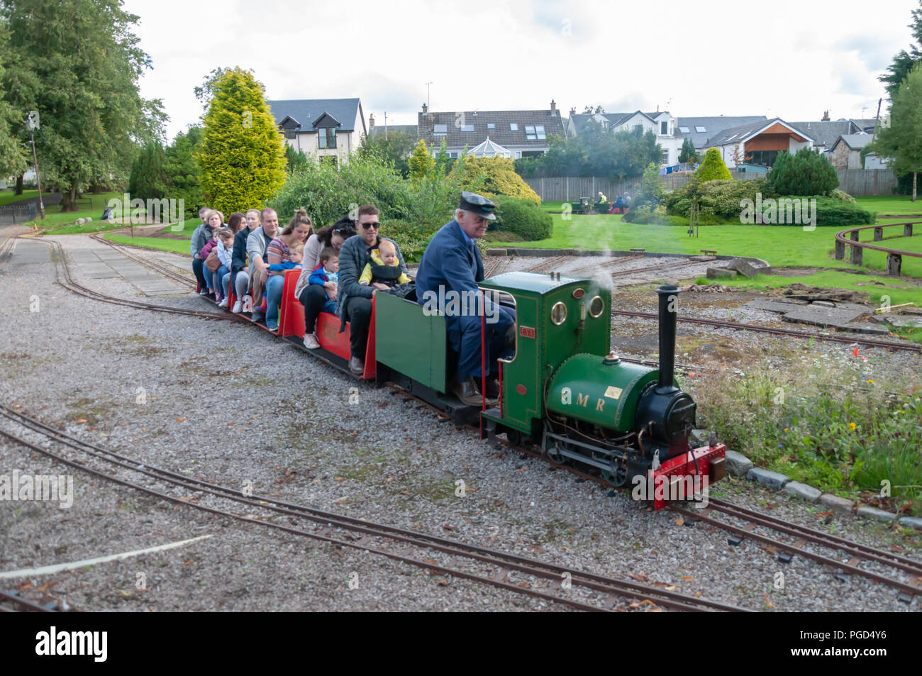 Strathaven, Scotland, UK. 25th August, 2018. Strathaven Miniature ...