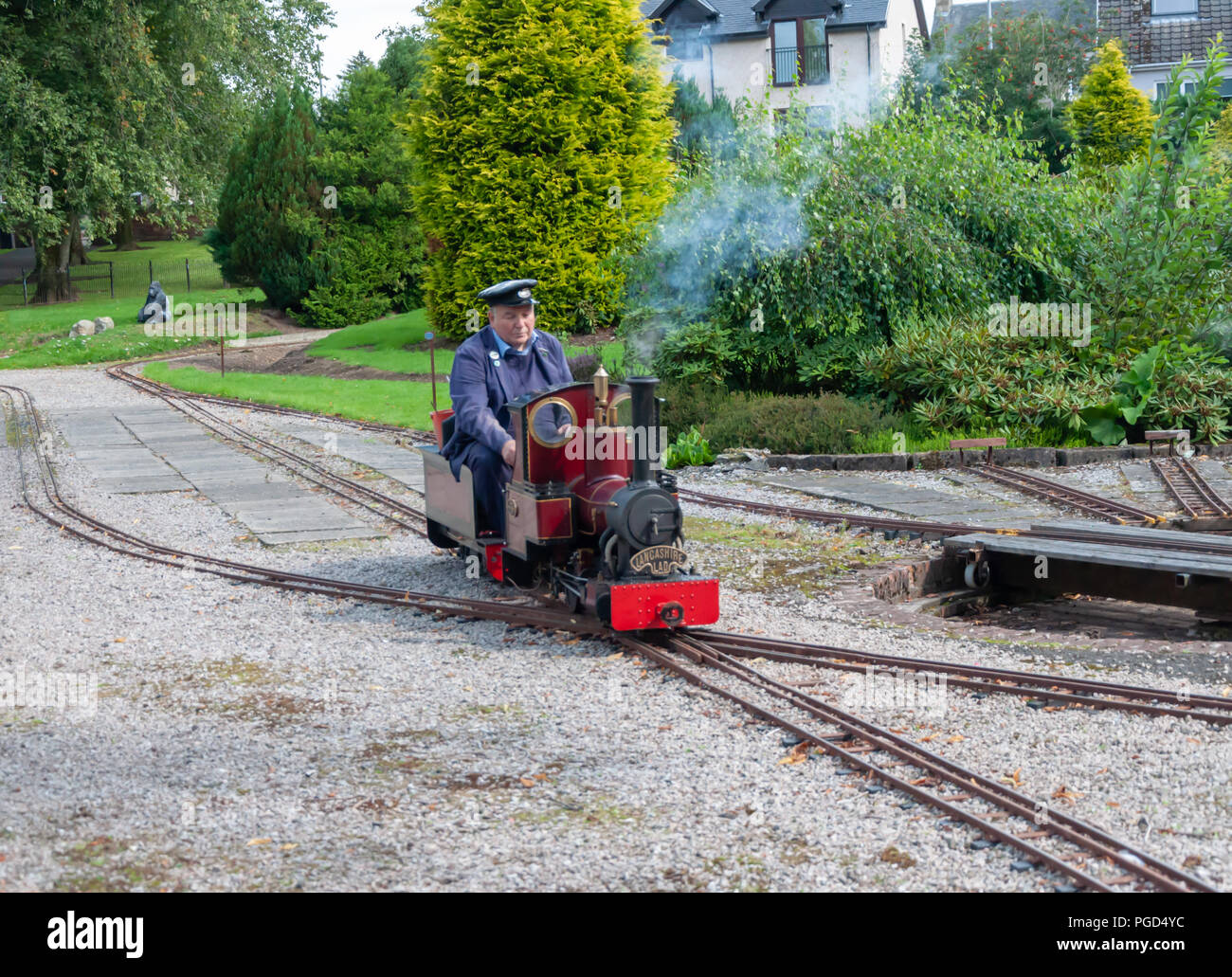 Strathaven, Scotland, UK. 25th August, 2018. Strathaven Miniature ...