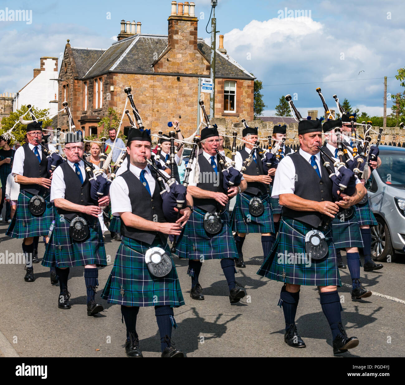 Haddington, Scotland, UK. 25th August 2018. Haddington 700 Celebrations ...
