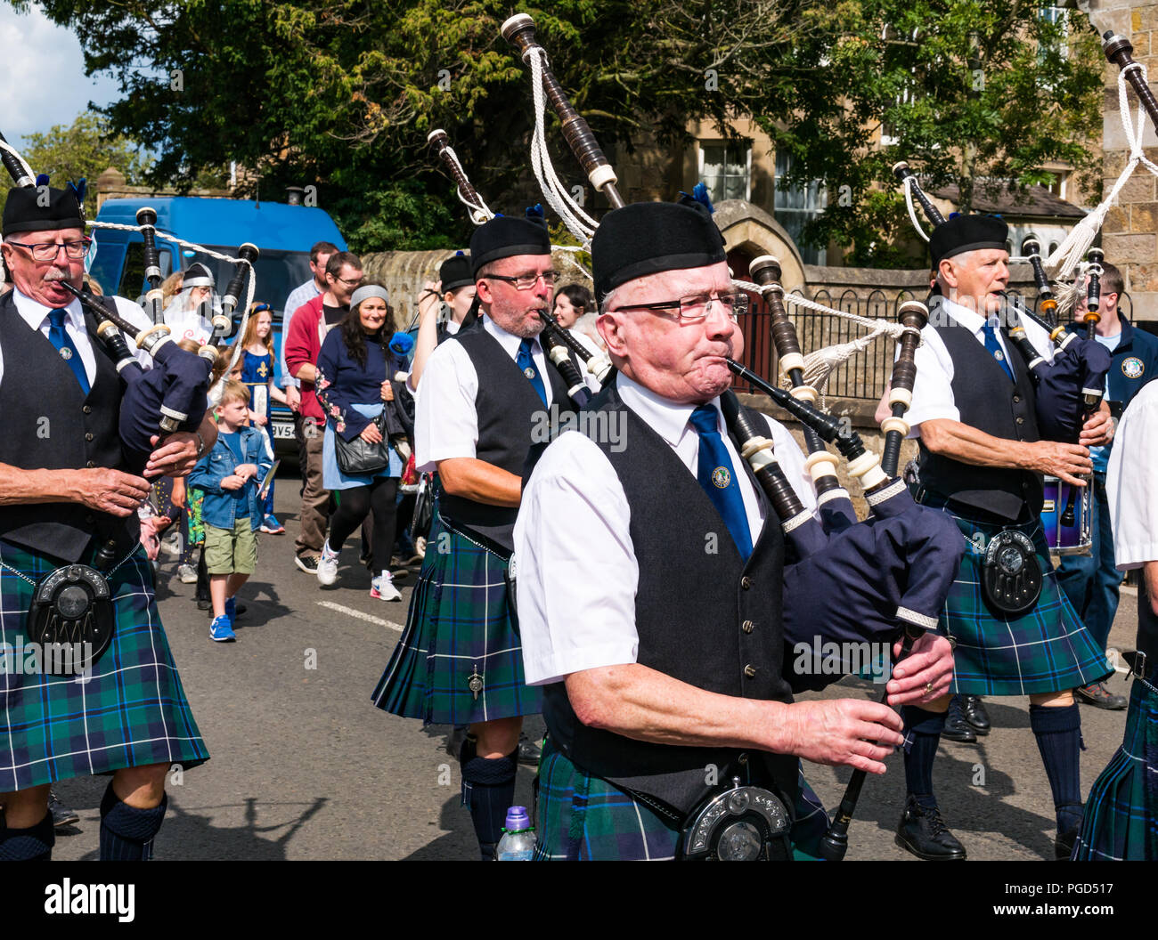 Haddington, Scotland, UK. 25th August 2018. Haddington 700 Celebrations ...